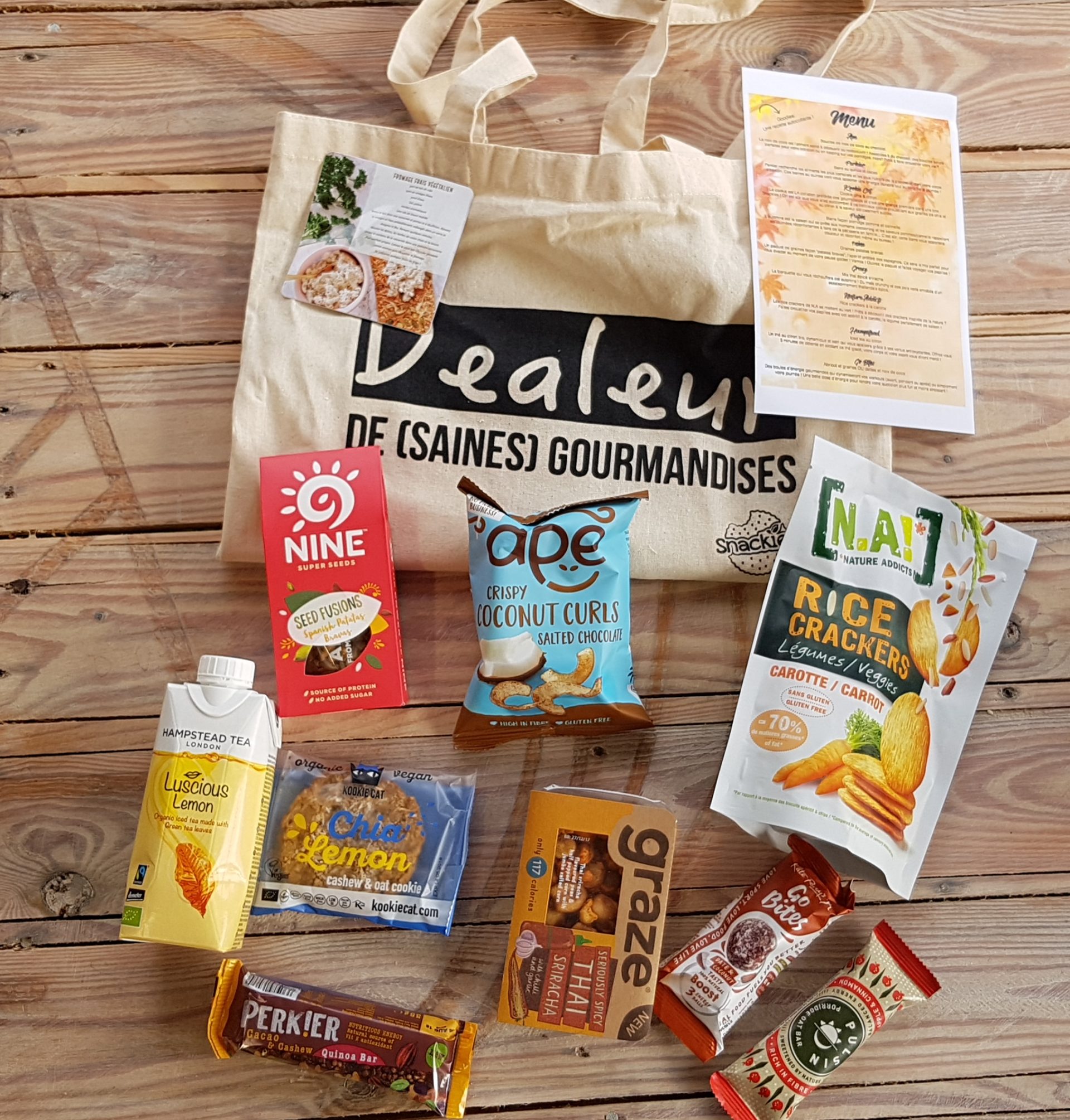 Snackies et ses box alimentaires saines et gourmandes | Blog Ecolive